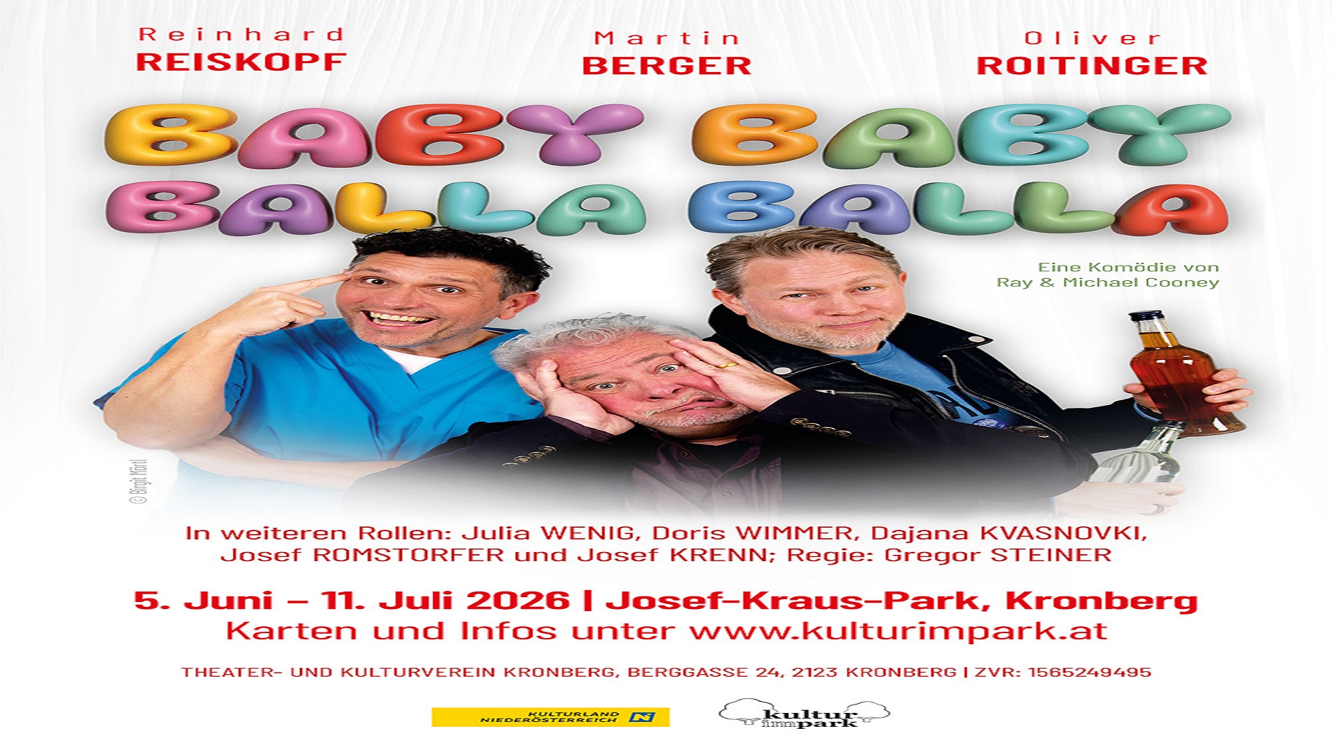 Kultur im Park – „BABY BABY BALLA BALLA“ Tickets, Sat, 13 Jun 2026 ...